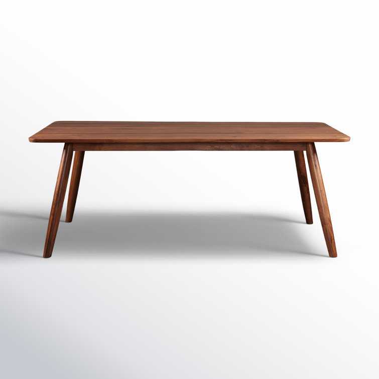 AllModern Reginald Extendable Solid Wood Base Dining Table Reviews Wayfair